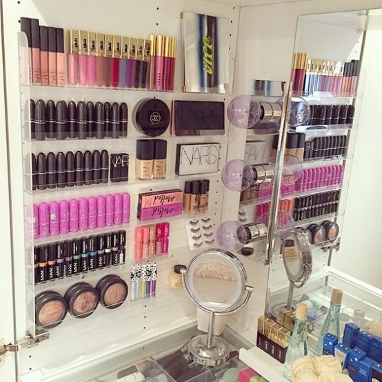 34 Ways To Organize Makeup And Beauty Products Like A Pro Digsdigs