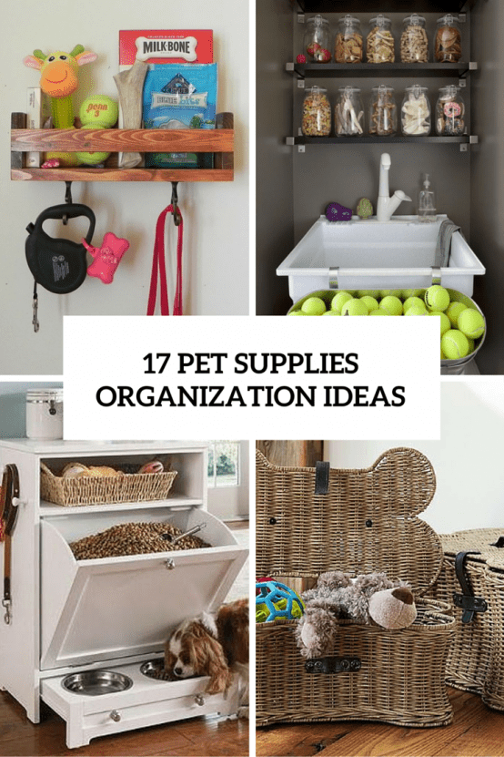 How To Organize All Your Pet Supplies Comfortably 17 Ideas DigsDigs How To Organize All Your Pet Supplies Comfortably 17 Ideas DigsDigs