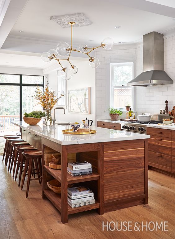 30 Kitchen Islands With Seating And Dining Areas - DigsDigs