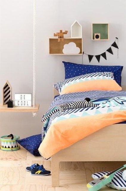 31 Fun Bedding Ideas For Bold Boys’ Room Designs - DigsDigs