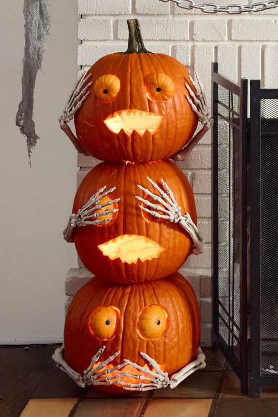 34 Creative Pumpkins Ideas To Decorate Your Space For Halloween - DigsDigs