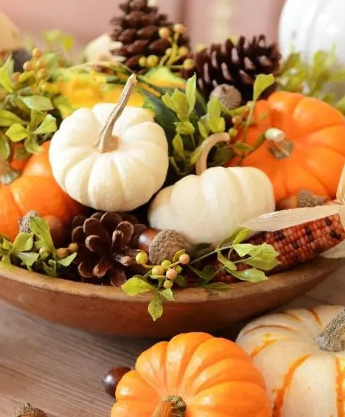 55 Awesome Thanksgiving Centerpieces - DigsDigs