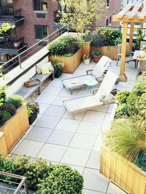 67 Coolest Modern Terrace Design Ideas - DigsDigs