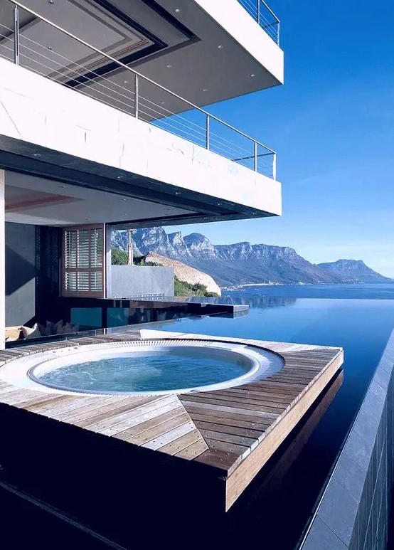 39 Awesome Outdoor Jacuzzis With Stunning Views - DigsDigs