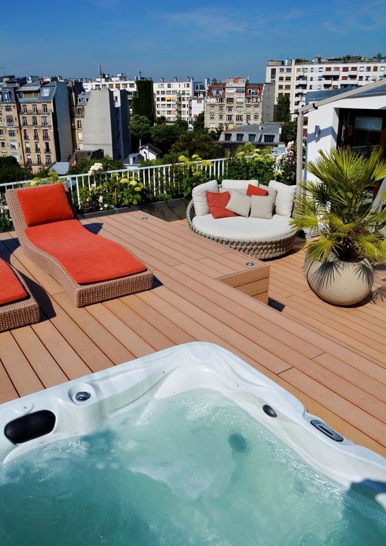 39 Awesome Outdoor Jacuzzis With Stunning Views - DigsDigs