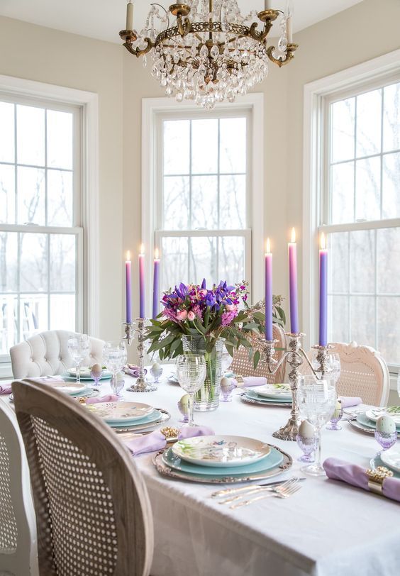 96 Stylish And Inspiring Spring Table Decoration Ideas - DigsDigs