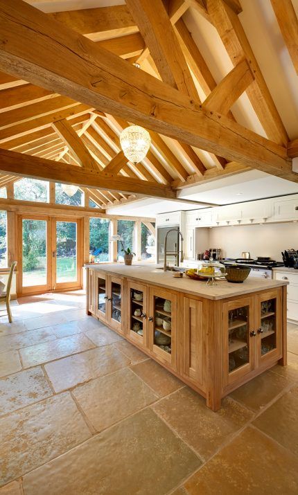 60 Dream Barn Kitchen Designs - DigsDigs