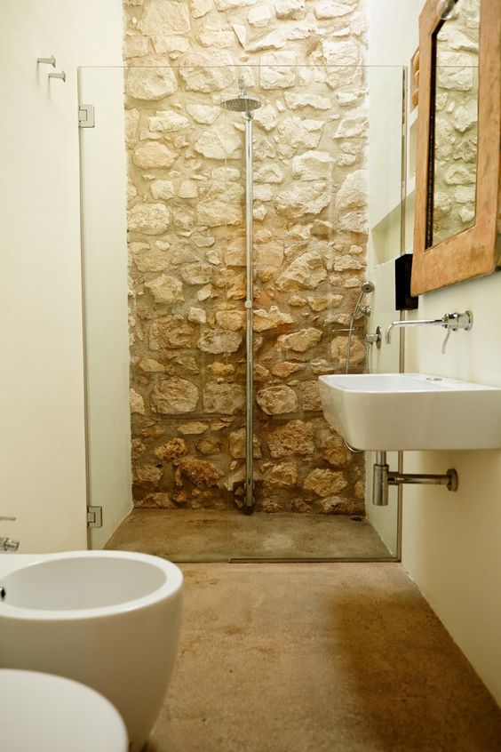 60 Cozy Barn Bathroom Design Ideas - DigsDigs
