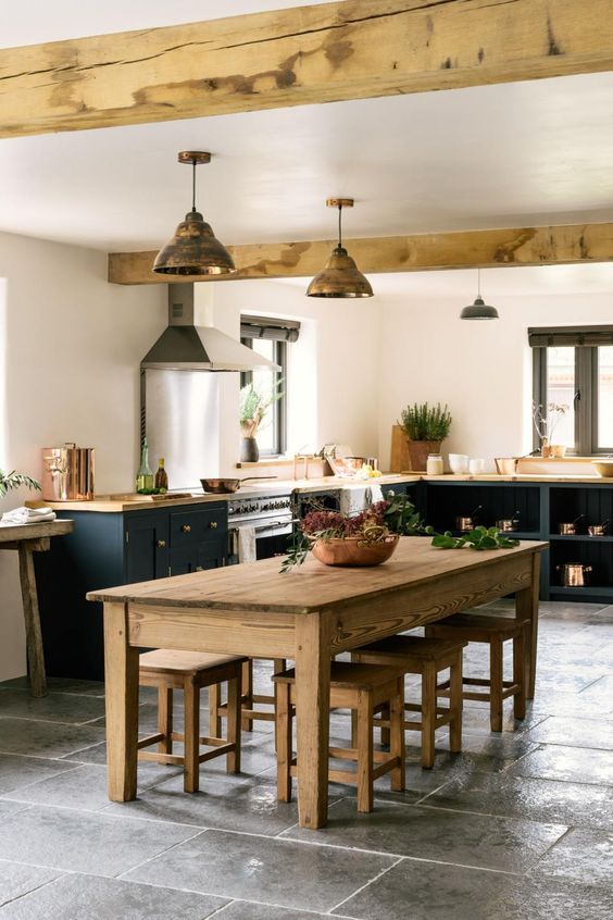 60 Dream Barn Kitchen Designs - DigsDigs
