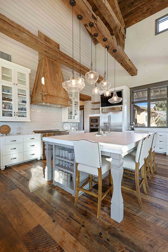 60 Dream Barn Kitchen Designs - DigsDigs