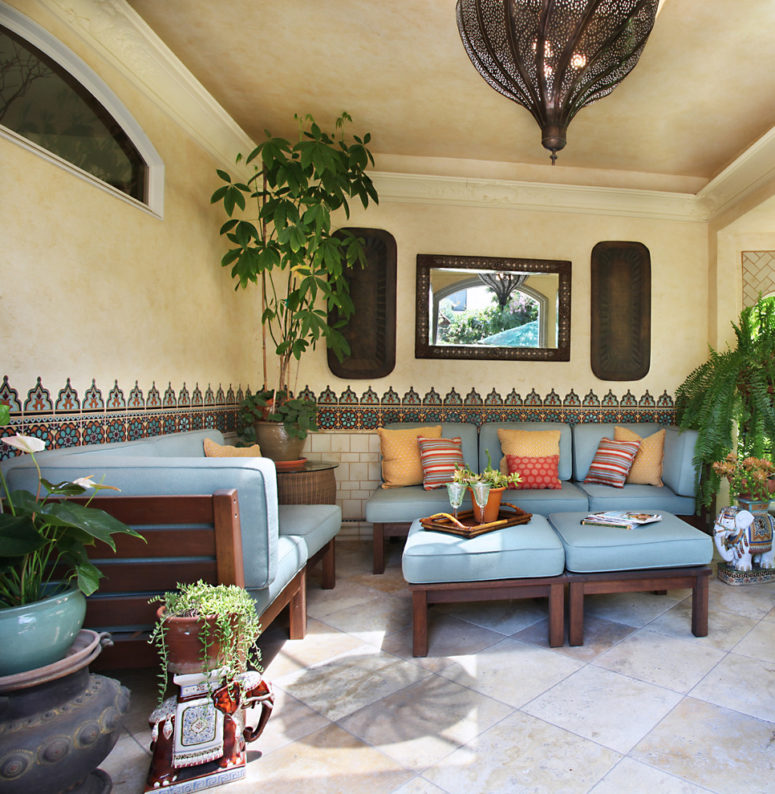 75 Charming Morocco-Style Patio Designs - DigsDigs