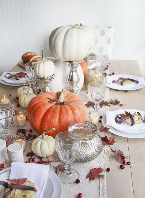 90 Cool Fall Table Settings For Special Occasions And Not Only - DigsDigs