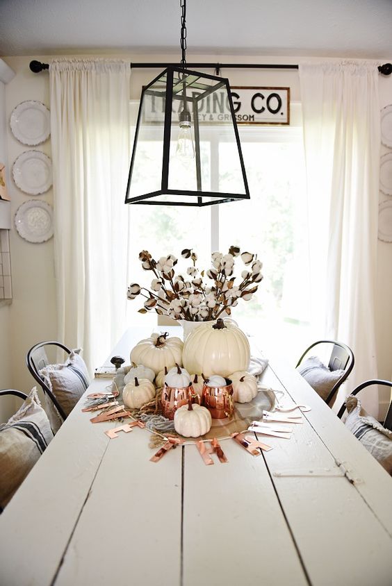 52 Tender White Thanksgiving Décor Ideas - DigsDigs