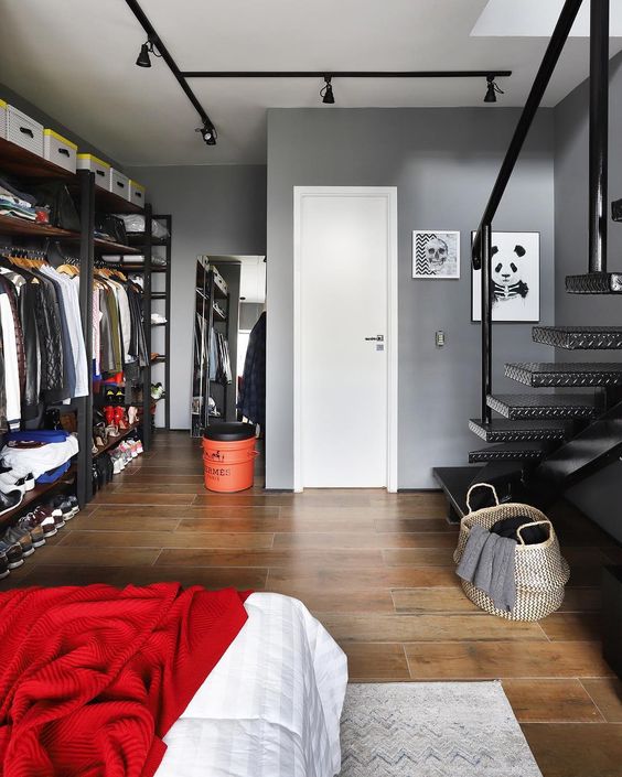 52 Cool Red And Grey Home Décor Ideas - DigsDigs