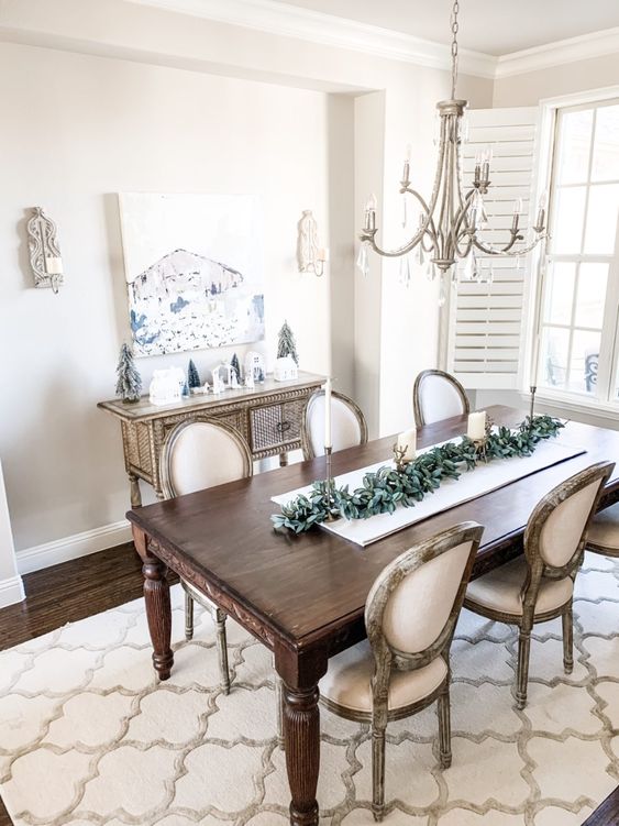 57 Beautiful Neutral Dining Room Designs - DigsDigs