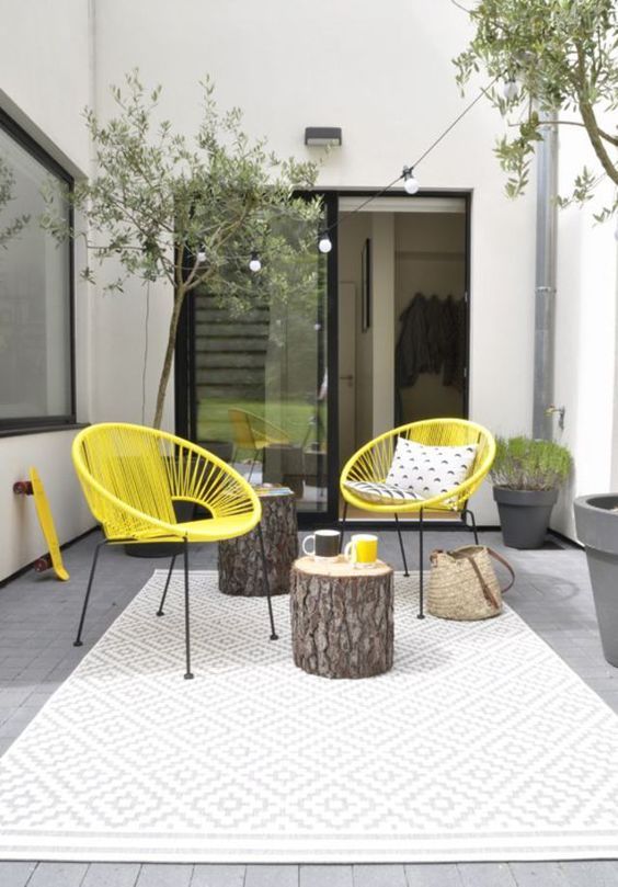 37 Bright Spring Terrace And Patio Décor Ideas - DigsDigs