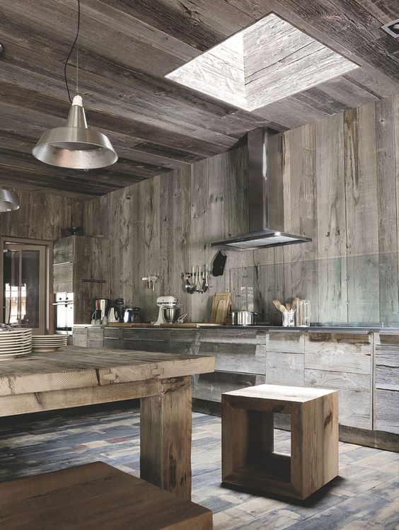 54 Cozy Chalet Kitchen Designs To Get Inspired - DigsDigs