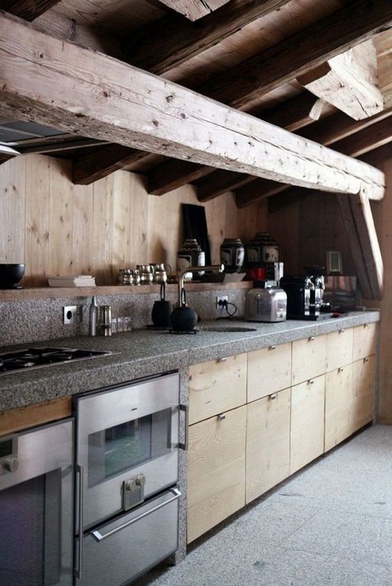 54 Cozy Chalet Kitchen Designs To Get Inspired - DigsDigs