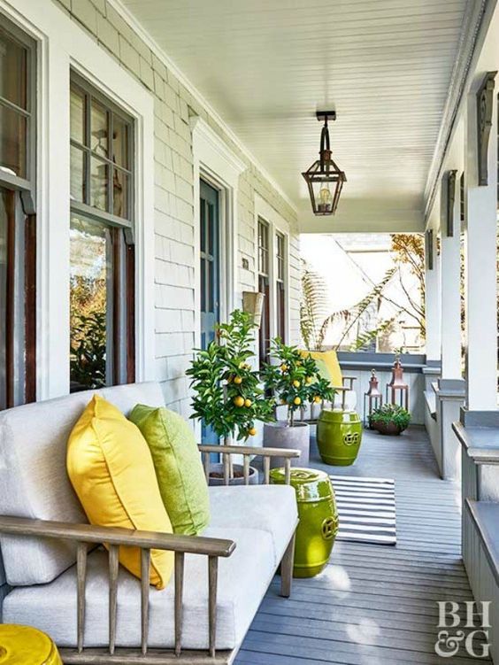 63 Joyful Summer Porch Décor Ideas - DigsDigs