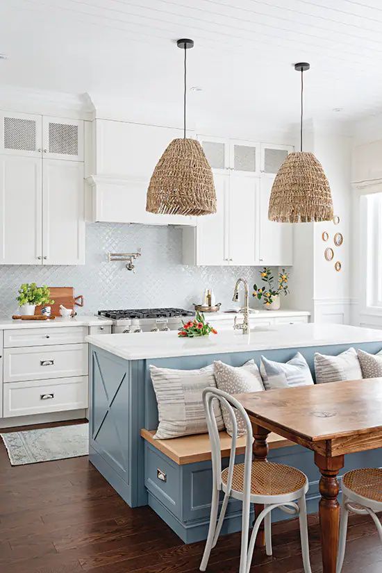 74 Amazing Beach-Inspired Kitchen Designs - DigsDigs