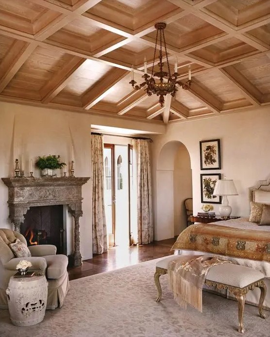 51 Beautiful And Refined Vintage Ceiling Ideas - DigsDigs