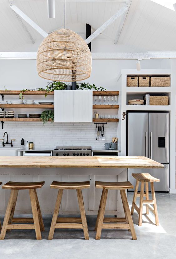 74 Amazing Beach-Inspired Kitchen Designs - DigsDigs
