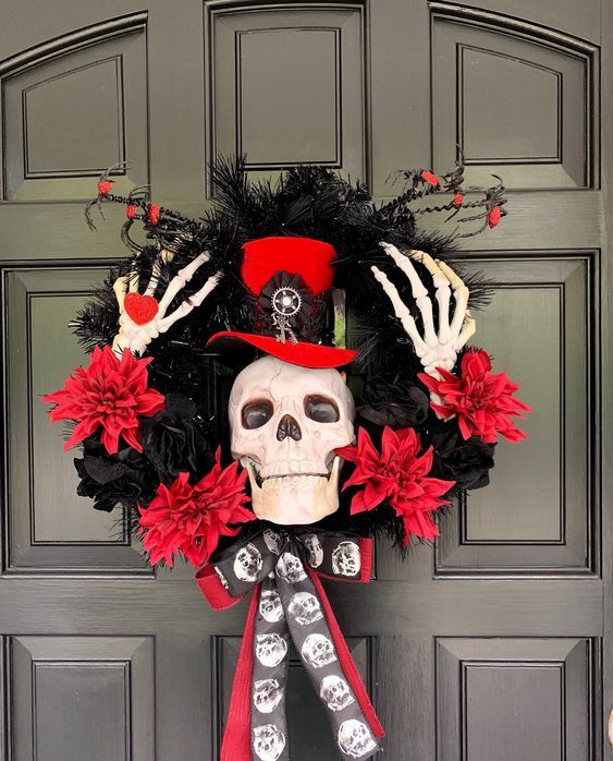 48 Classic Red And Black Halloween Ideas - DigsDigs
