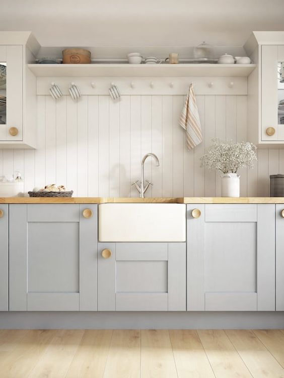 67 Super Cozy And Charming Cottage Kitchens - DigsDigs