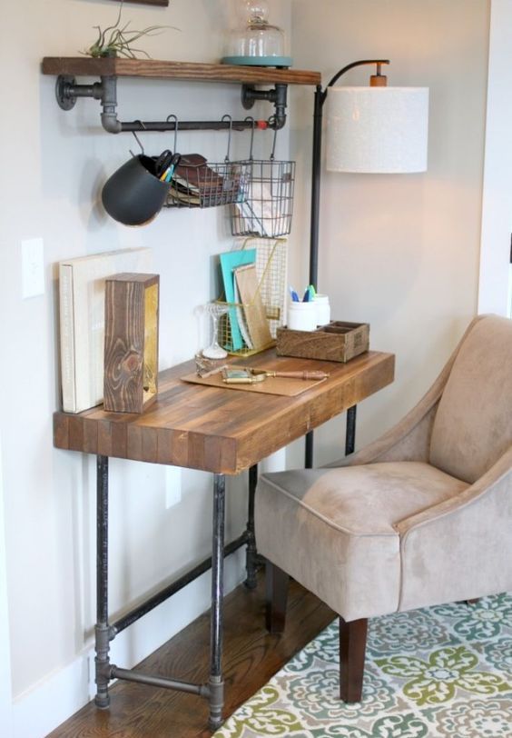 51 Stylish Industrial Desks For Your Office - DigsDigs