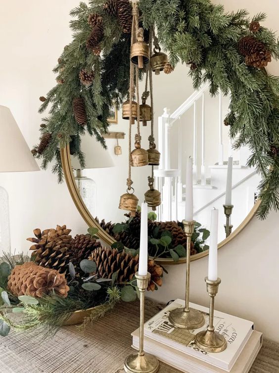 44 Adorable Indoor Rustic Christmas Décor Ideas - DigsDigs