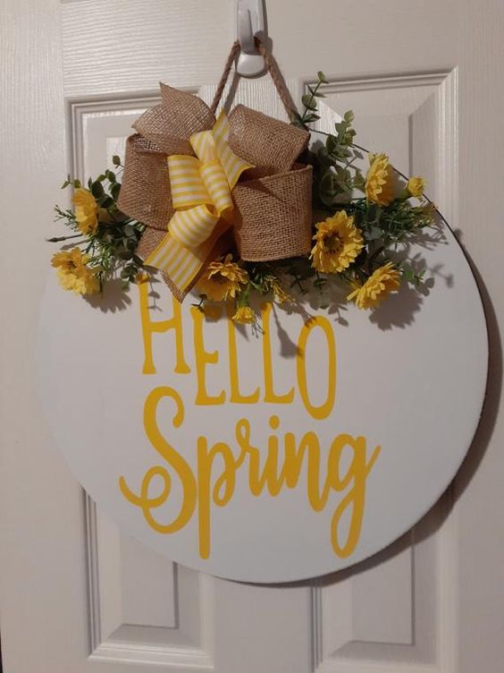 42 Creative And Fun Spring Signs For Décor - DigsDigs