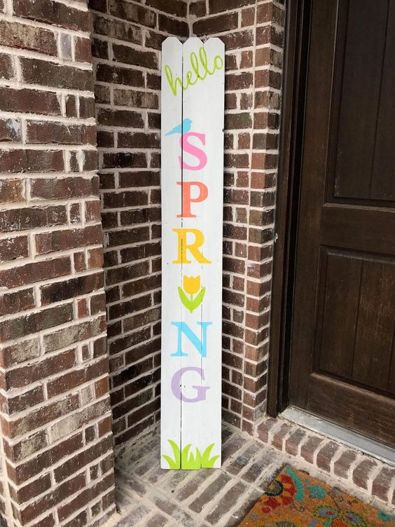 Welcome Spring Signs