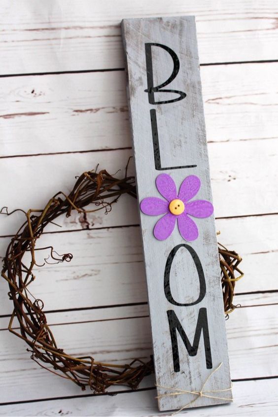 42 Creative And Fun Spring Signs For Décor - DigsDigs