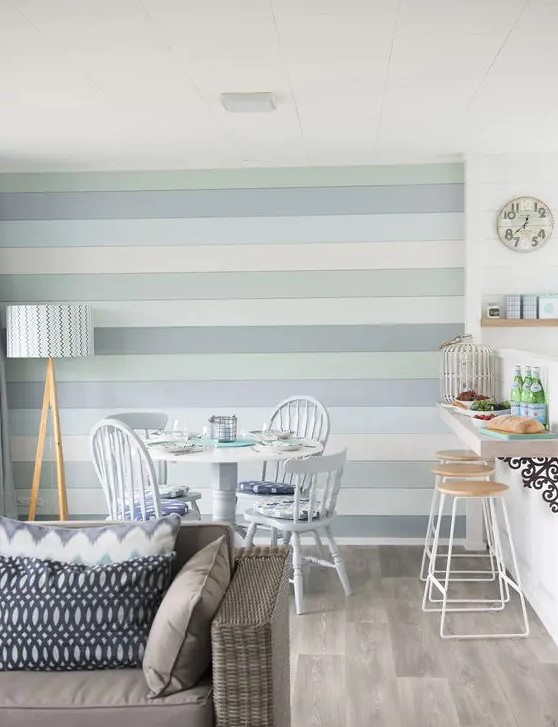 Horizontal Stripes On Walls