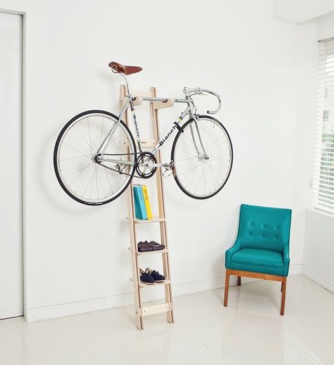 54 Brilliant Ideas To Store Your Bike - DigsDigs