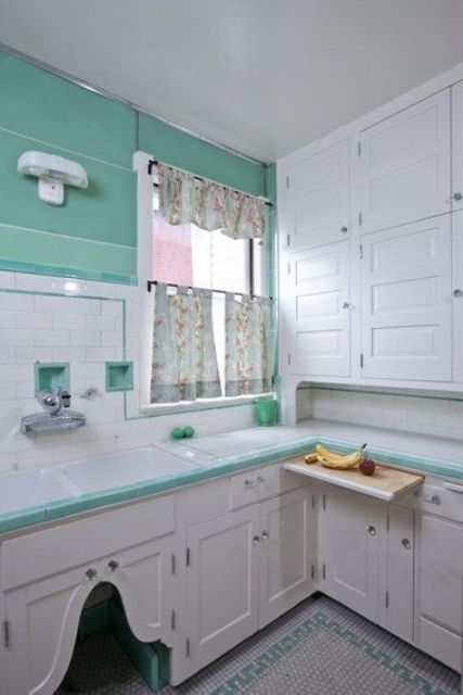61 Fabulous Vintage Kitchen Designs To Die For - DigsDigs