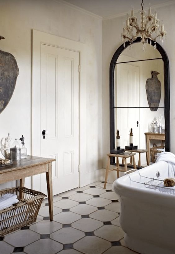 28 Absolutely Charming Provence Bathroom Décor Ideas - DigsDigs
