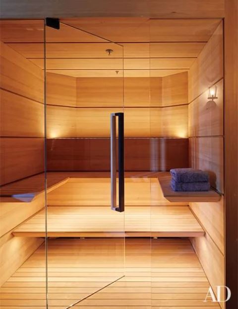62 Stylish Steam Rooms And Saunas For Homes - DigsDigs