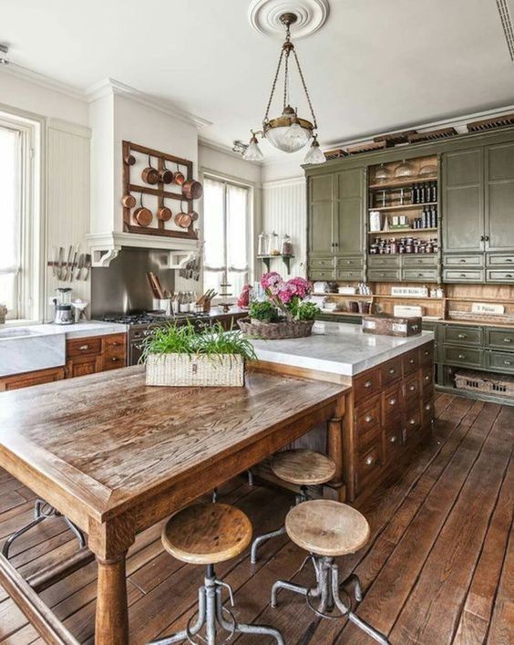 61 Fabulous Vintage Kitchen Designs To Die For - DigsDigs
