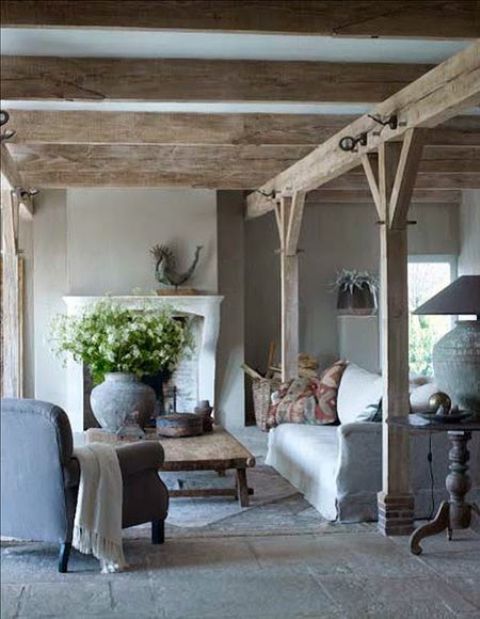 49 Adorable And Romantic Provence Living Rooms - DigsDigs