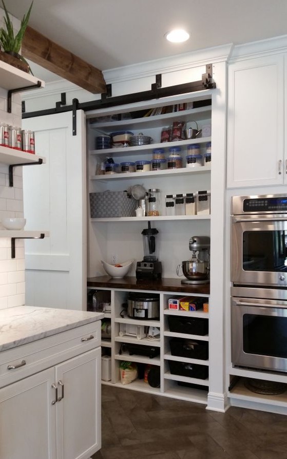 85 Smart Hidden Kitchen Storage Ideas - DigsDigs