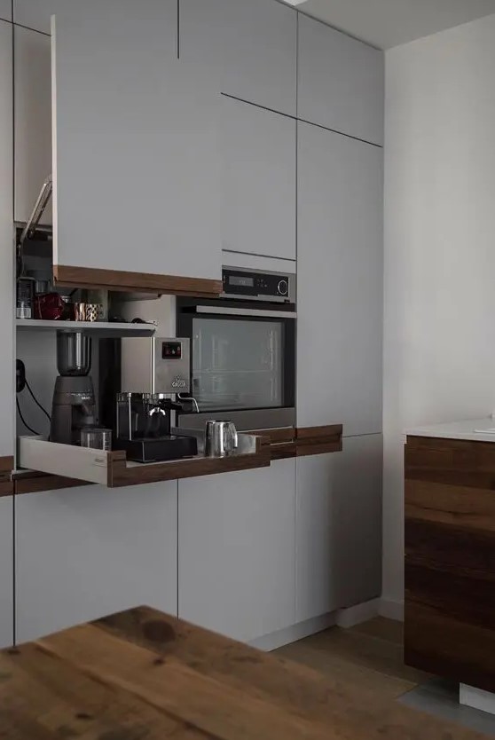 85 Smart Hidden Kitchen Storage Ideas - DigsDigs