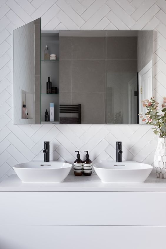 Bathroom Mirror Cabinet Design