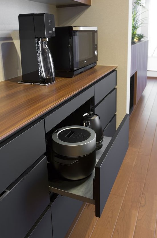 85 Smart Hidden Kitchen Storage Ideas - DigsDigs