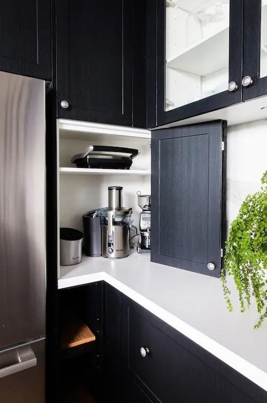85 Smart Hidden Kitchen Storage Ideas - DigsDigs