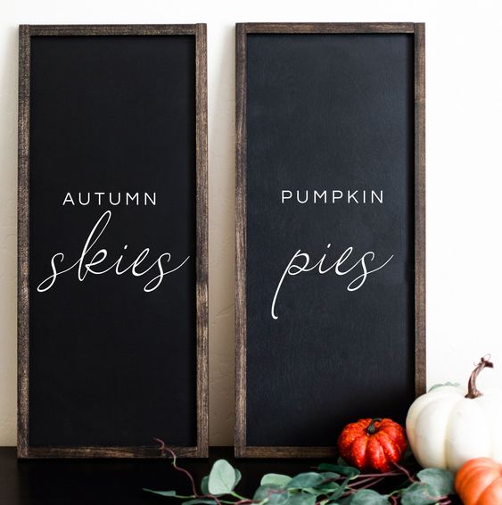 56 Creative And Cute Fall Signs To Welcome Autumn - DigsDigs