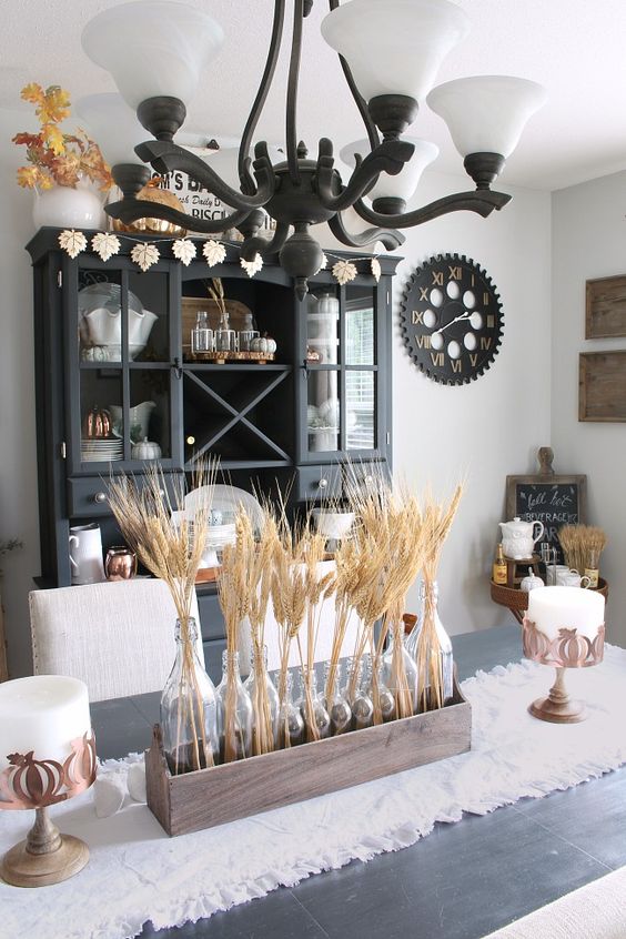 45 Warming And Cozy Wheat Decorations For Fall - DigsDigs