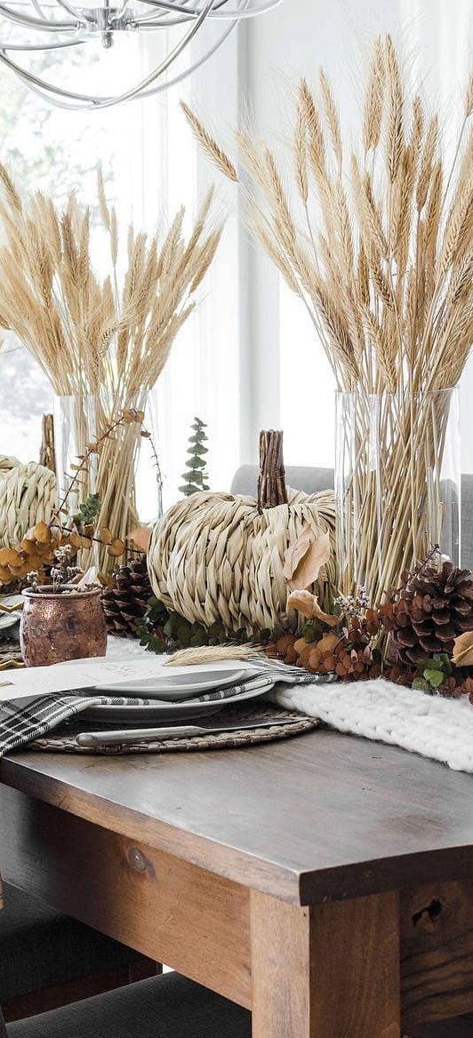 45 Warming And Cozy Wheat Decorations For Fall - DigsDigs