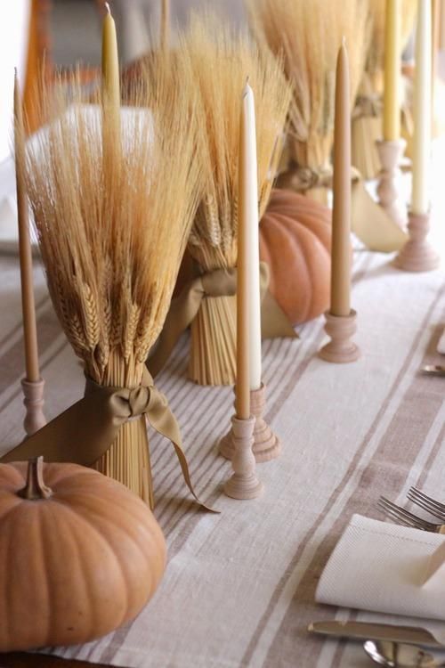 45 Warming And Cozy Wheat Decorations For Fall - DigsDigs