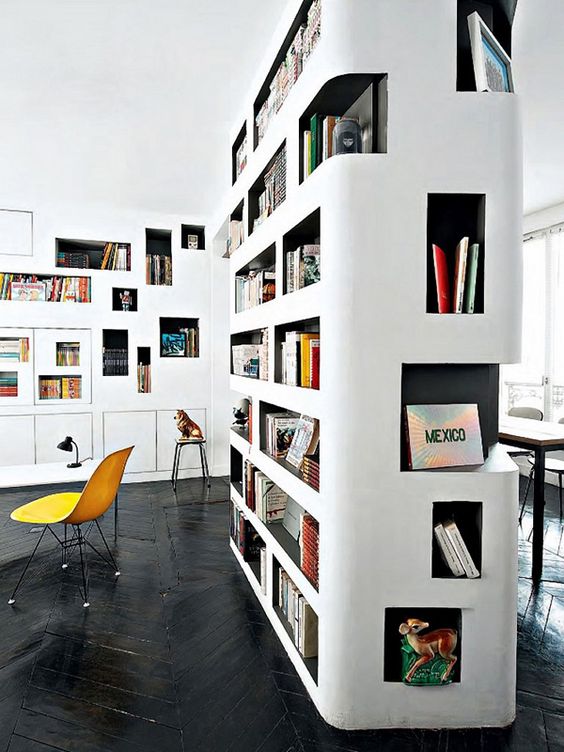 54 Modern Home Library Designs That Stand Out - DigsDigs
